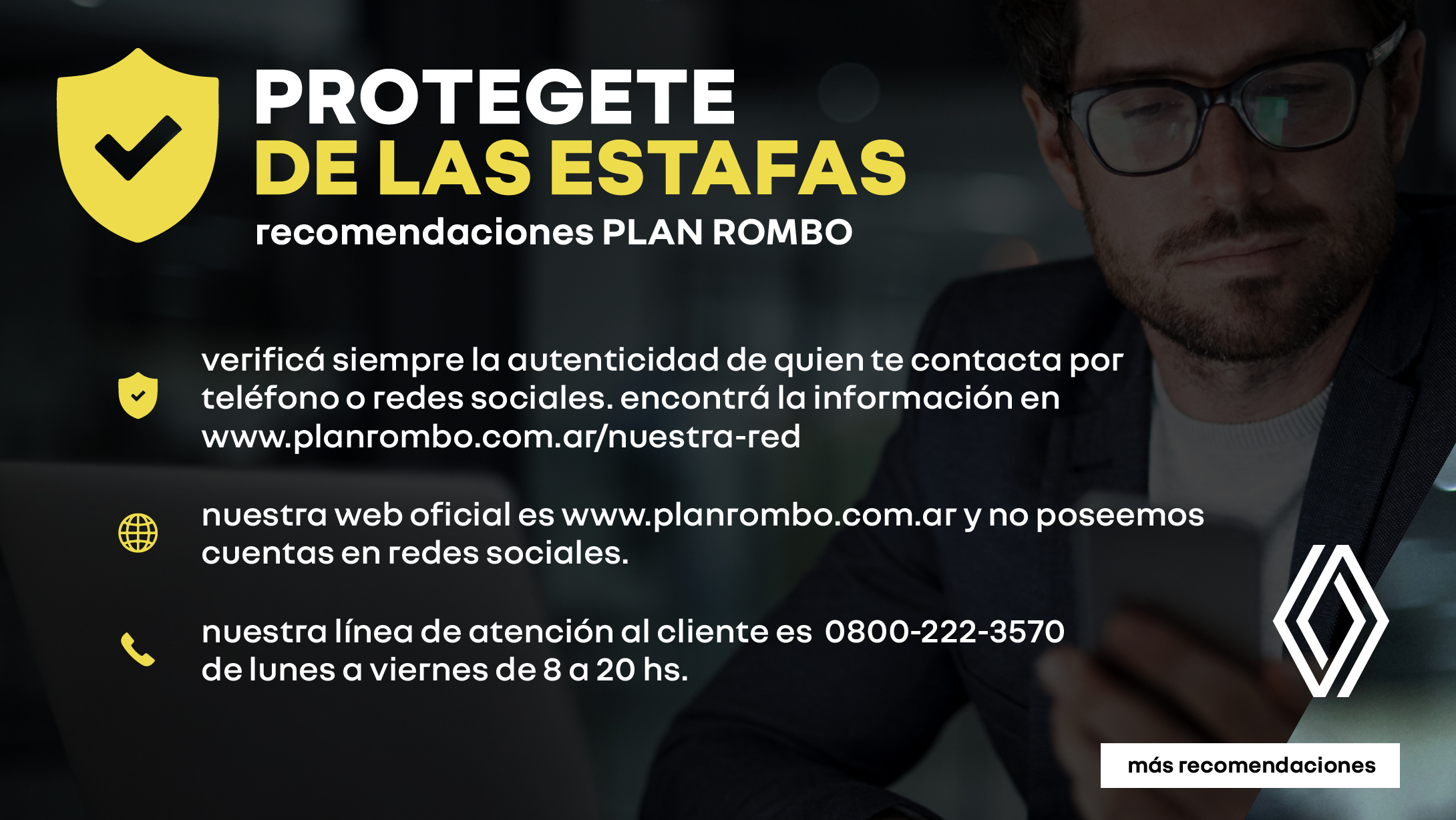 Plan Rombo | Avanzás a tu nuevo Renault